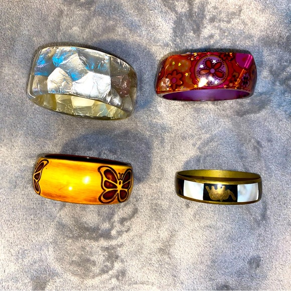 Jewelry | Set Of 5 Beautiful Assorted Bracelets | Poshmark